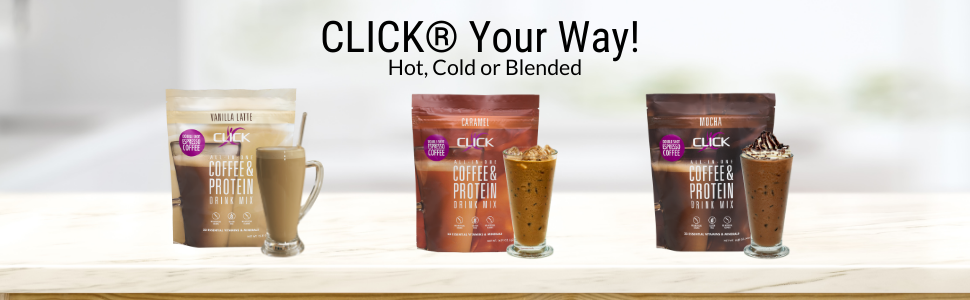 CLICK®: Best, Coffee Protein, Meal Replacement for Weight Loss Success ...