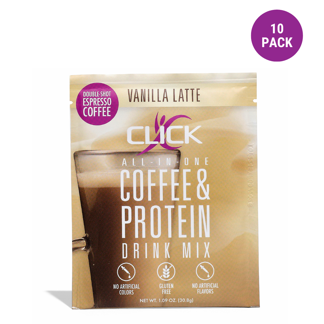 CLICK Coffee Protein Single Packets and Samples Collection
